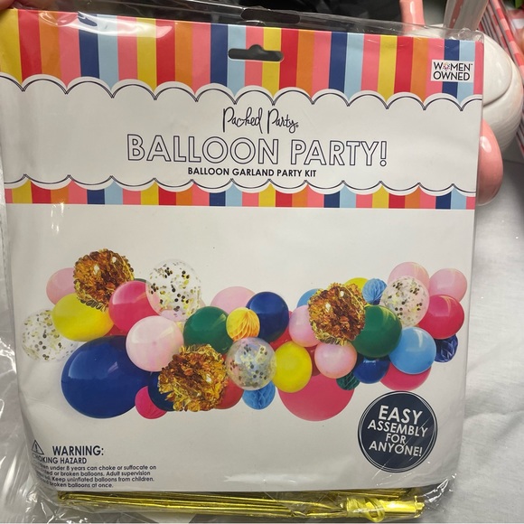 Packed Party | Party Supplies | Nwt Packed Party Balloon Garland | Poshmark